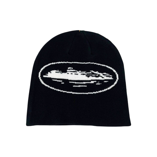 Alcatraz Black Beanie – DRIP TEAM