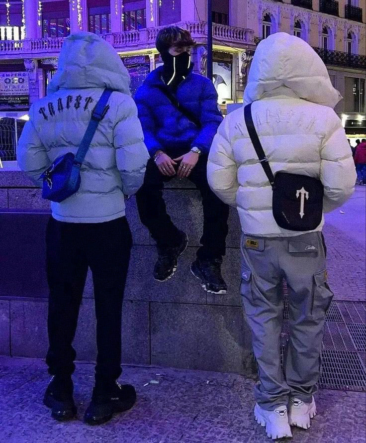 Irongate Detachable Hooded Baby Blue Puffer – DRIP TEAM